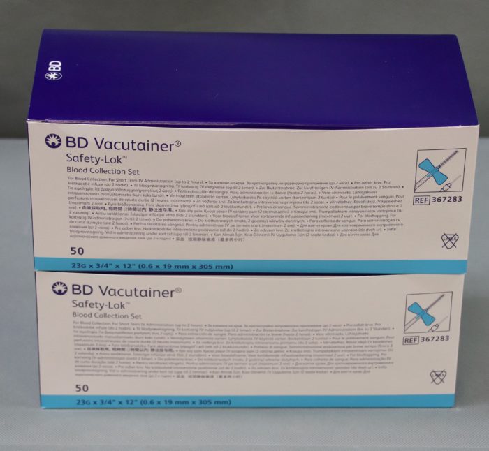 BD 367283 Vacutainer Blood Collection Set - Lot Of 2 Boxes (R4) - Apexx ...